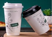 China Custom Printed Disposable Paper Coffee Cup 12oz 360ml Kraft Hot Drink Cup for sale