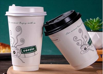 China Wholesale Custom Printed Kraft Paper Coffee Cups 2oz to 20oz with Logo for sale