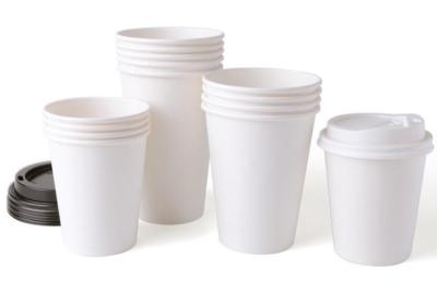 China 12oz Double Wall Kraft Paper Coffee Cups with Lids for Hot Drinks 360ml for sale