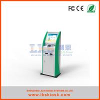 China Payment Kiosk with 17-inch Touch Screen, Cash Acceptor & 21-inch Advertising Display - Industrial Grade Self-Service Terminal for sale
