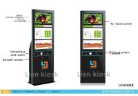 China Self-Service Ticket Kiosk 22 Inch Touch Screen for Cinema Concert Theater Ticket Vending Machine for sale