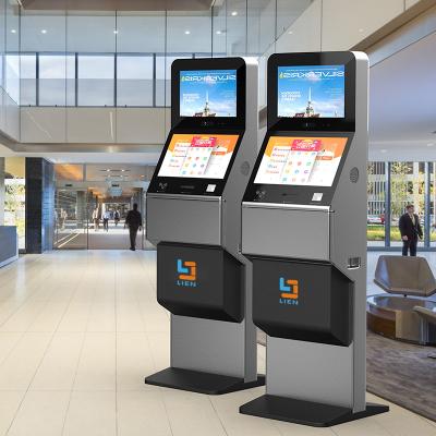 China CE FCC Self Service Kiosk Lottery Ticket Vending Machine 32 Inch Touch Screen for sale