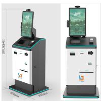 China Smart Hotel 21.5 inch Self Service Terminal for Check In and Check Out with Face Recognition for sale