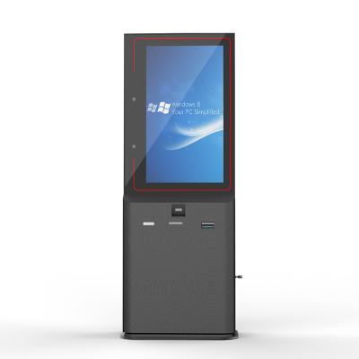 China Subway Metro Station Ticket Vending Machine 32 Inch Touch Screen Self Card Top Up Payment Kiosk for sale