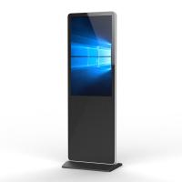 China 32 to 65 Inch Touch Screen Floor Stand LCD Interactive Digital Signage for sale