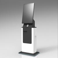China Hotel 32 Inch Self Check In Kiosk with Cash Recycler and ID Passport Scanner for sale