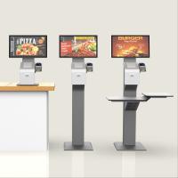 China 24 Inch Self Ordering Kiosk with Credit Card Payment for Fast Food Restaurants for sale