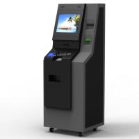 China LKS Bitcoin ATM Kiosk Cold Roll Steel 1.5mm Waterproof with Bill Dispenser 17in Touch Screen for sale
