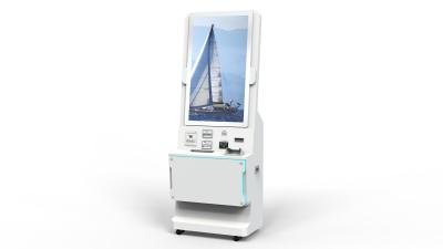 China 42-Inch Self Service Check-In Kiosk with 450cd/㎡ Brightness and 4-Point IR Touch for Medical Facilities for sale