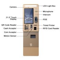 China Parking Payment Station With 21.5 Inch High Brightness Touch Screen And Cash Coin Acceptor And Change Kiosk for sale