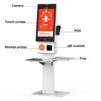 China 23.8-inch Self Checkout Kiosk with Touch Screen, Printer & Scanner for Retail Stores and Supermarkets for sale