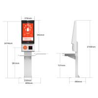 China 23.8-inch Self Checkout Kiosk with Touch Screen, Printer & Scanner for Retail Stores and Supermarkets for sale