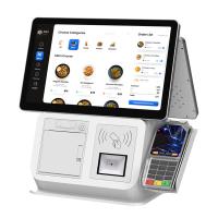 China Dual Screen 15.6-inch POS System with Receipt Printer, Barcode Scanner and Payment Processing for sale