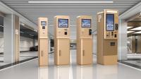 China Stainless Steel Outdoor Parking Kiosk with 6.5-21.5 Inch Screen and IPX5 Weather Resistance for sale