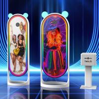 China Funsbooth 43-inch Mirror Touch Screen Photo Booth with Instant 4x6 Printing for Weddings and Events for sale