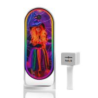 China Funsbooth 2024 Mini Retro HD Camera Photobooth with 43 Inch LCD Mirror and Instant 4x6 Inch Printing for sale