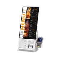 China 15 to 32 Inch Self Ordering Payment Kiosk for Fast Food Restaurant with 110-240V Power for sale