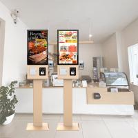 China 23.8 Inch Self-Ordering Payment Kiosk with Touch Display and Card Payment for Fast-Food Restaurants for sale