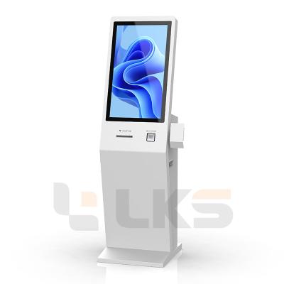 China Capacitive Touch Screen Self Service Kiosk for Visitor Registration and Payment 21.5 Inch for sale