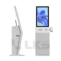 China 32 inch LCD Touch Screen Self Check-In Kiosk for Airport Hotel Hospital Church Event Visitor Registration for sale
