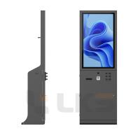 China 43 Inch Touch Screen Ticket Vending Kiosk with QR Scanner and Thermal Printer for Amusement Parks and Transportation for sale