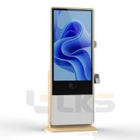 China 55 Inch Floor Standing Touch Screen Digital Signage Advertising Machine Android 1080p for sale