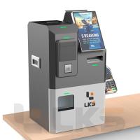 China Countertop Self Checkout Kiosk with Cash Coin Credit Card Payment and Fraud Prevention for sale