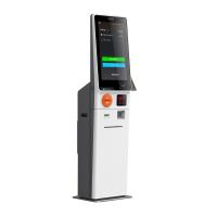 China All in One Self Ordering Payment Kiosk 21.5 Inch Touch Screen for Restaurants Fast Food Bakery for sale