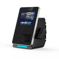 China Tabletop Self service kiosk hotel / Airport Check In Kiosk With Passport Scanner Key Card Dispenser And Payment Terminal For Hotel Airport Hospital for sale