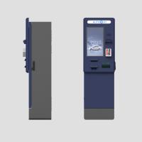 China Parking Payment Kiosk With 21.5 Inch High Brightness  Cash Payment Waterproof Ip65 for sale