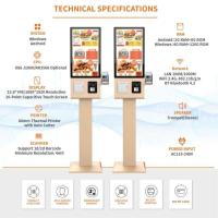 China Elegant And Smart Design Rfid NFC Reader with and Contactless Payment Systems Self Ordering Kiosk Machine for sale