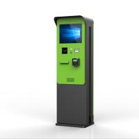 China Parking Payment Kiosk With 21.5 Inch High Brightness  Cash Payment Waterproof Ip65 for sale