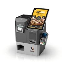 China 15 Inch Self Service Kiosk with Barcode Scanner 100-240V for Hotel Check In and Payment for sale