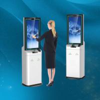 China LIEN LKS-8379 Self Service Kiosk 15-32 Inch Touch Screen Floor Standing Check In Kiosk 100-240V for sale