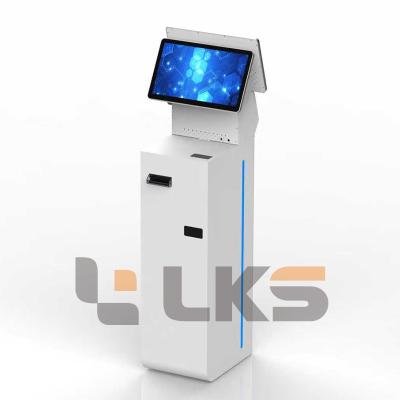 China Multifunctional Cash Handling Machine Banknote Coin Receiver with Change Dispenser Dual OS for sale