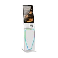 China Restaurant Self-Service Kiosk 23.8 Inch Touch Screen Automated Order Taking Payment Kiosk for sale