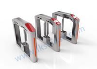 China Anti-Collision Speed Gates with 6.5-inch LCD Display and NFC Card Reader for Cinema Access Control Systems for sale