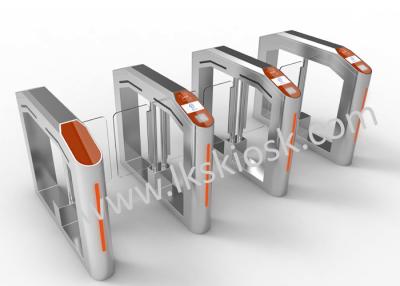 China Automatic Speed Gates System with 6.5inch LCD Display and NFC Reader for Cinema Ticket Checking Access Control for sale