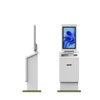 China Amusement Park Self Service Card Vending Recharge Kiosk with Windows Android Linux 21.5 Inch Touch Screen for sale