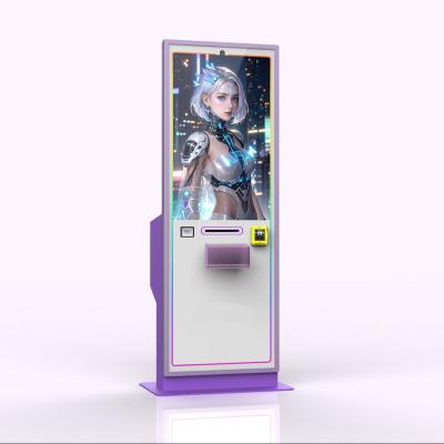 China 32 Inch Photo Printing Kiosk Android OS Voice Guidance Instant 4x6 Photo Print 1 Min for sale