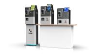 China Supermarket Payment Kiosk 24 Hour Unmanned Self Service Payment Terminal Intelligent Automatic Checkout Kiosk for sale