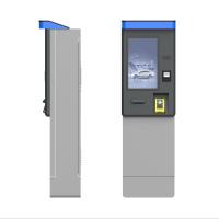 China Parking Payment Kiosk With 21.5 Inch High Brightness  Cash Payment Waterproof Ip65 for sale