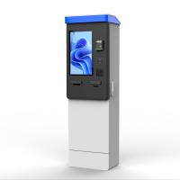 China Parking Payment Kiosk with Intercom and Galvanized Steel Sheet Construction for sale