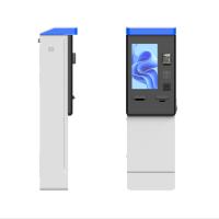 China Parking Payment Kiosk with Intercom and Galvanized Steel Sheet Construction for sale