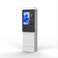 China Parking Payment Kiosk with Intercom and Galvanized Steel Sheet Construction for sale