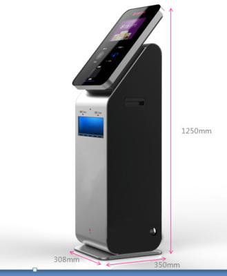 China Post Office Self Service Kiosk with Magnetic Card Dispenser 10.4 Inch Touch Screen 220V Payment Kiosk for sale