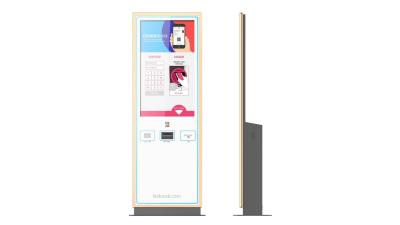 China Custom 43 Inch Self Service Banking Kiosk with IR Touch Screen and IP65 Rating for sale