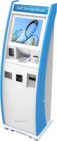 China Custom Bill Payment Kiosk 24 inch Touch Screen ATM with Card Reader and Cash Dispenser for sale