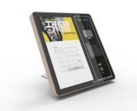 China 21.5 Inch Capacitive Touch Screen Self Service Kiosk with Card Dispenser Industrial PC for sale
