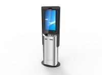 China Custom Self Checkout Kiosk 24 Inch Touch Screen Cash Card Payment Quick Service for sale
